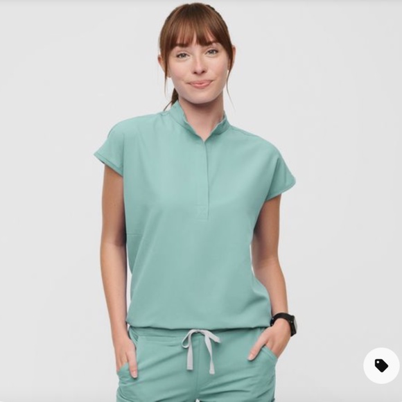 Figs | Tops | Figs Seaglass Rafaela Scrub Top Xsmall | Poshmark
